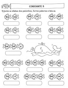 70 ATIVIDADES DE ALFABETIZAÇÃO - JUNTANDO SÍLABAS