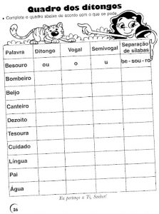 BLOG PROFESSOR ZEZINHO: ATIVIDADES DE DITONGO, TRITONGO E HIATO